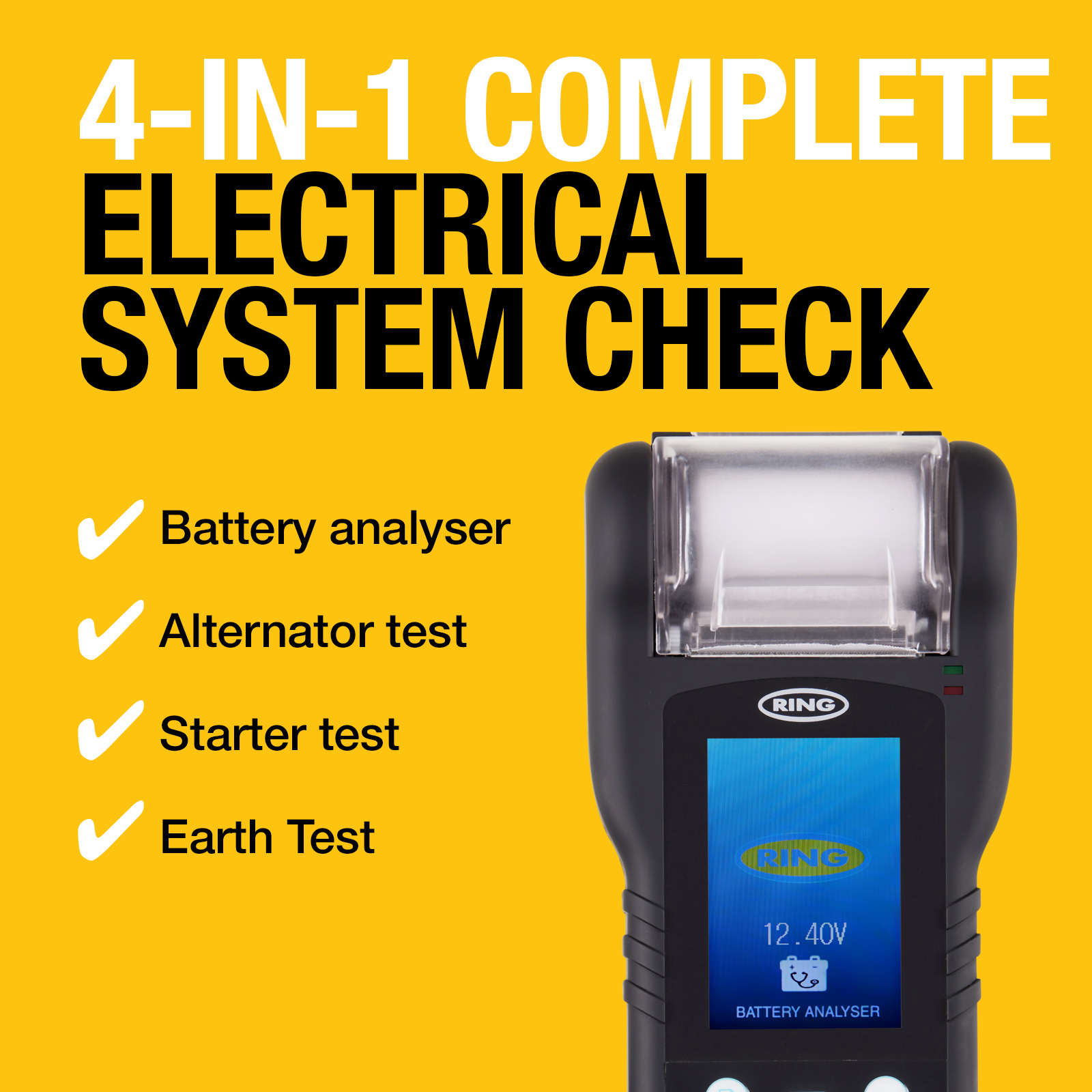 The Ring RBAG950 Battery Analyser