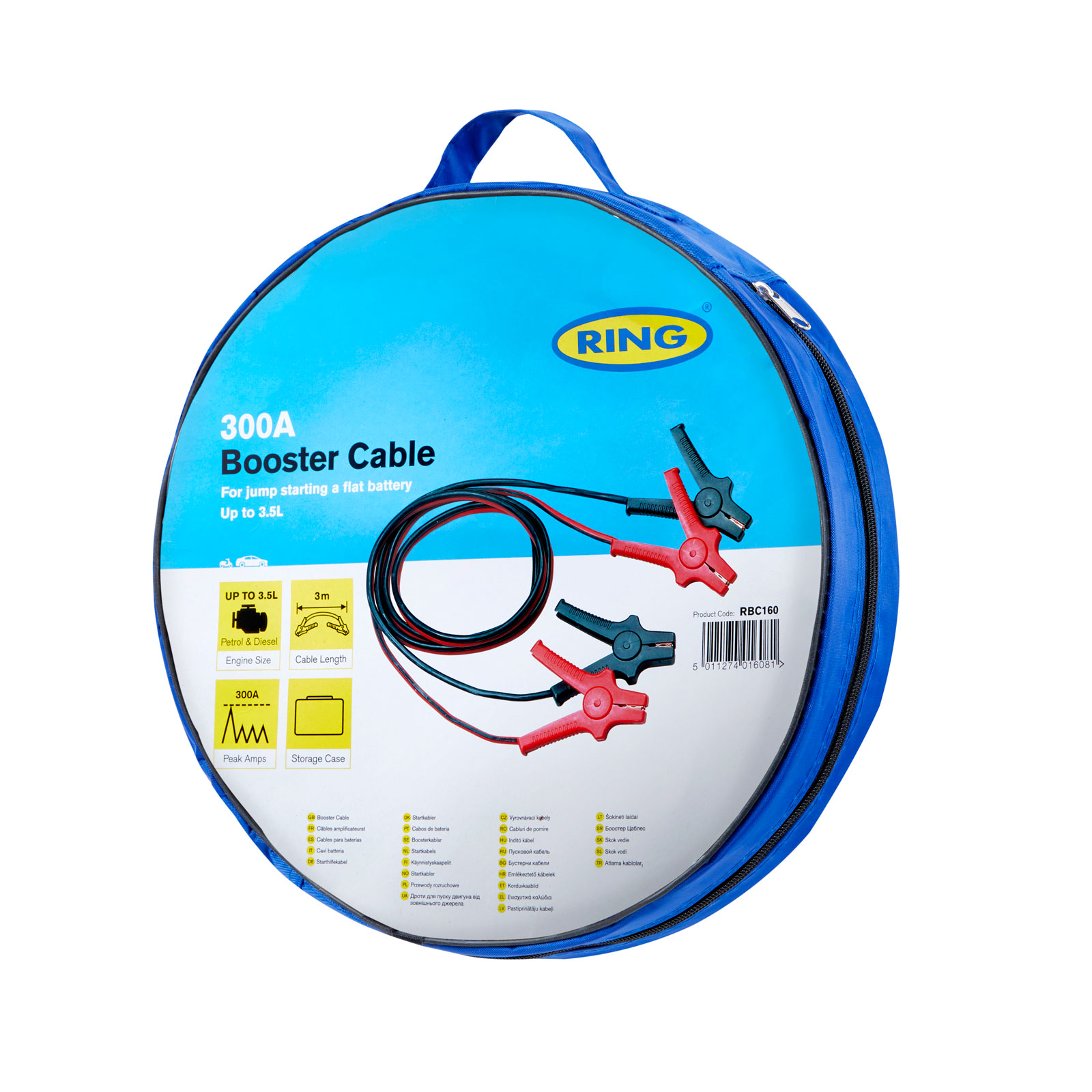 Booster Cables - 300A | RBC160 | Ring