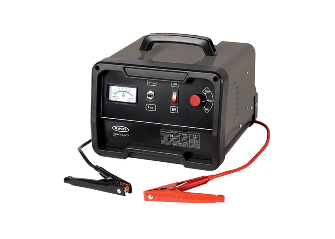 Ring | RCBT27 | 12V/24V 27A High Capacity Battery Charger with Battery ...