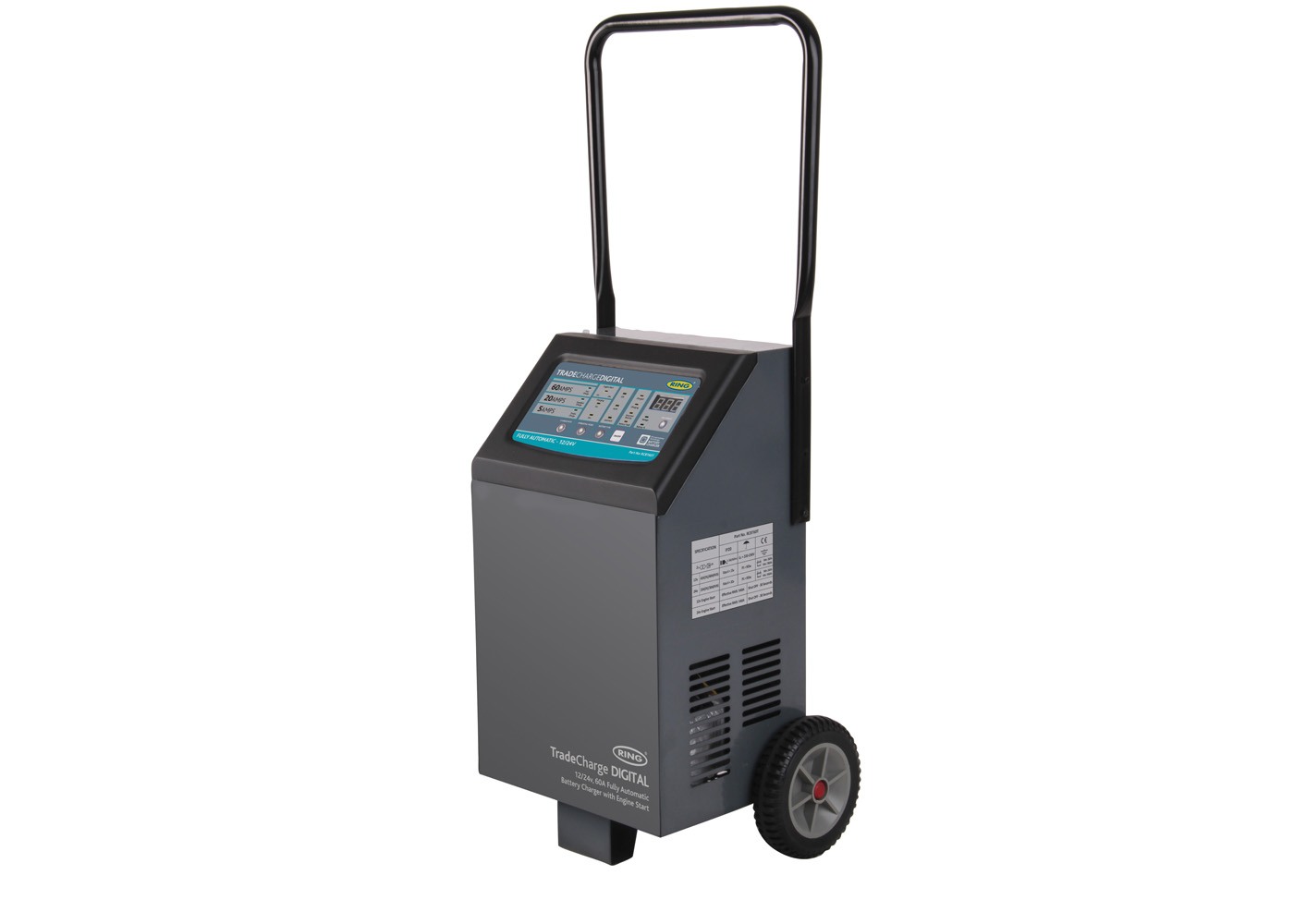 Workshop Battery Charger | 60A Automatic Trolley Smart Battery Charger ...