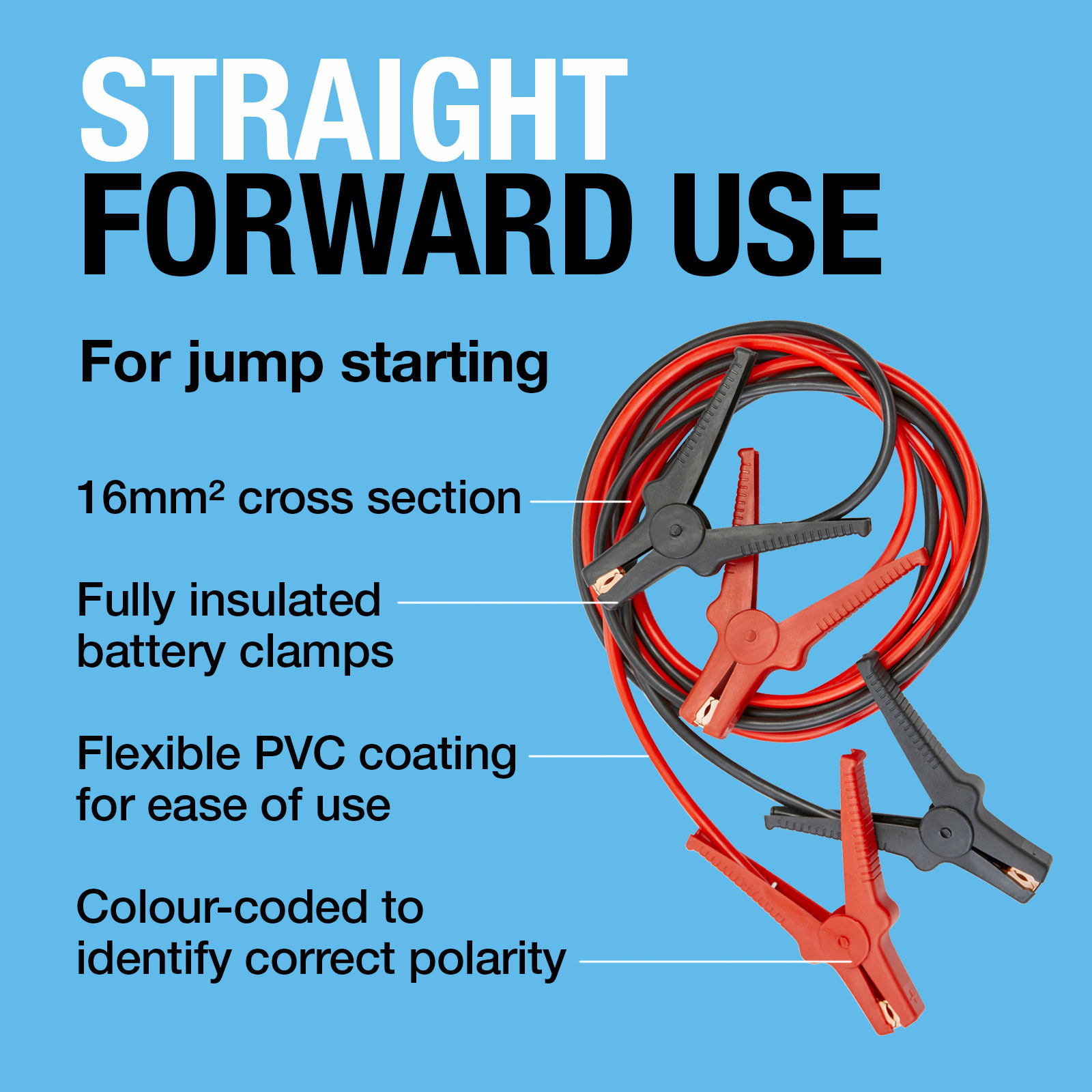 Booster Cables - 300A | RBC160 | Ring