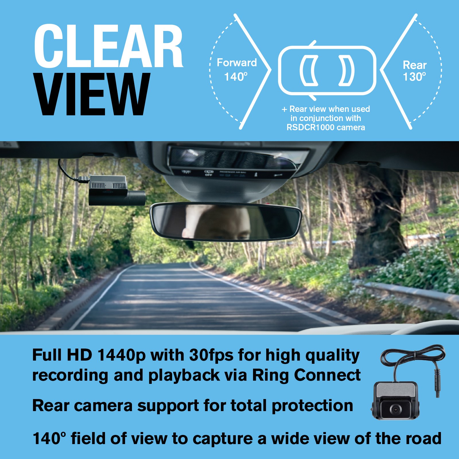 Ring Automotive: Smart Dash Cam 4000- RSDC4000
