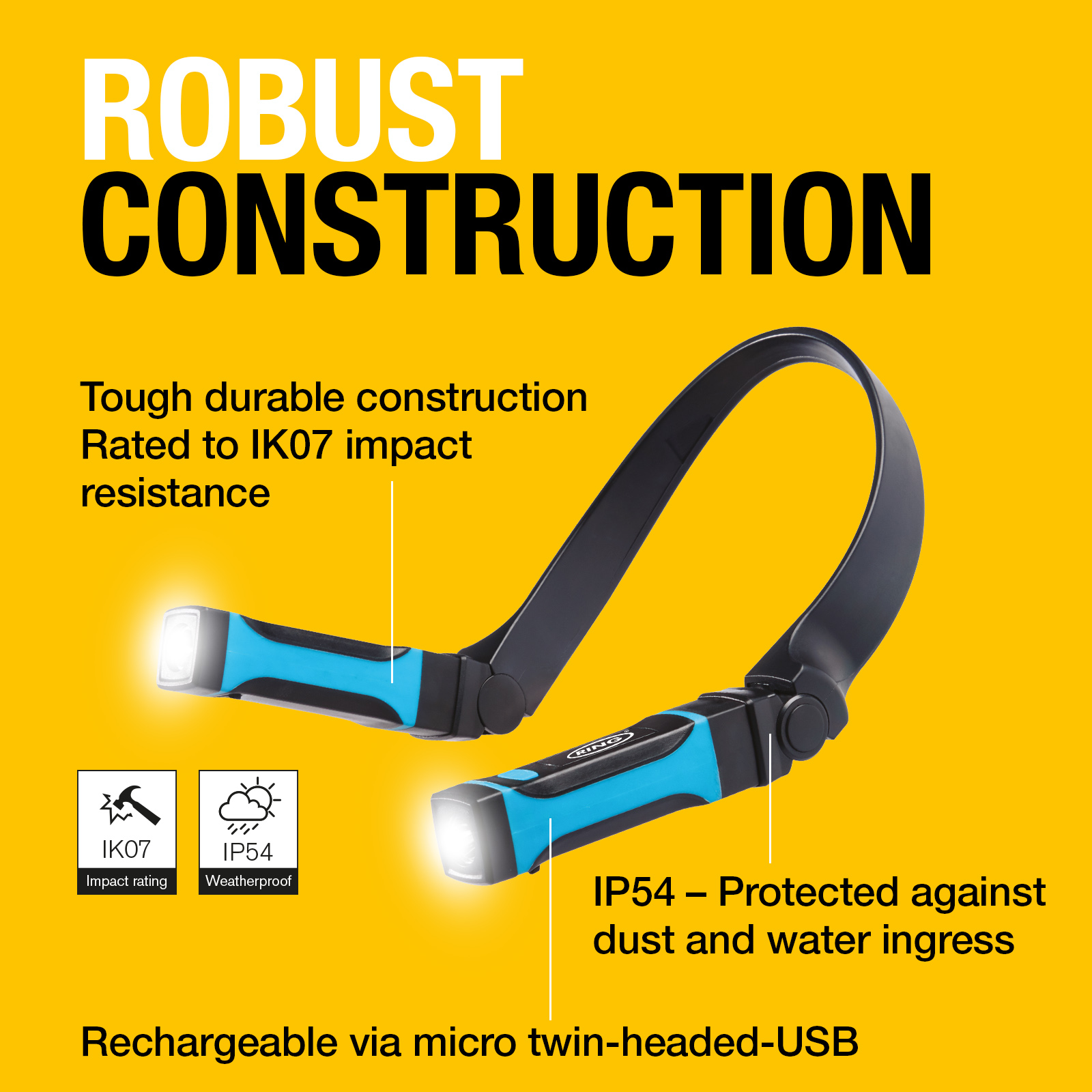 Ring Automotive - RIL0265 - Detachable Wearable Neck Light