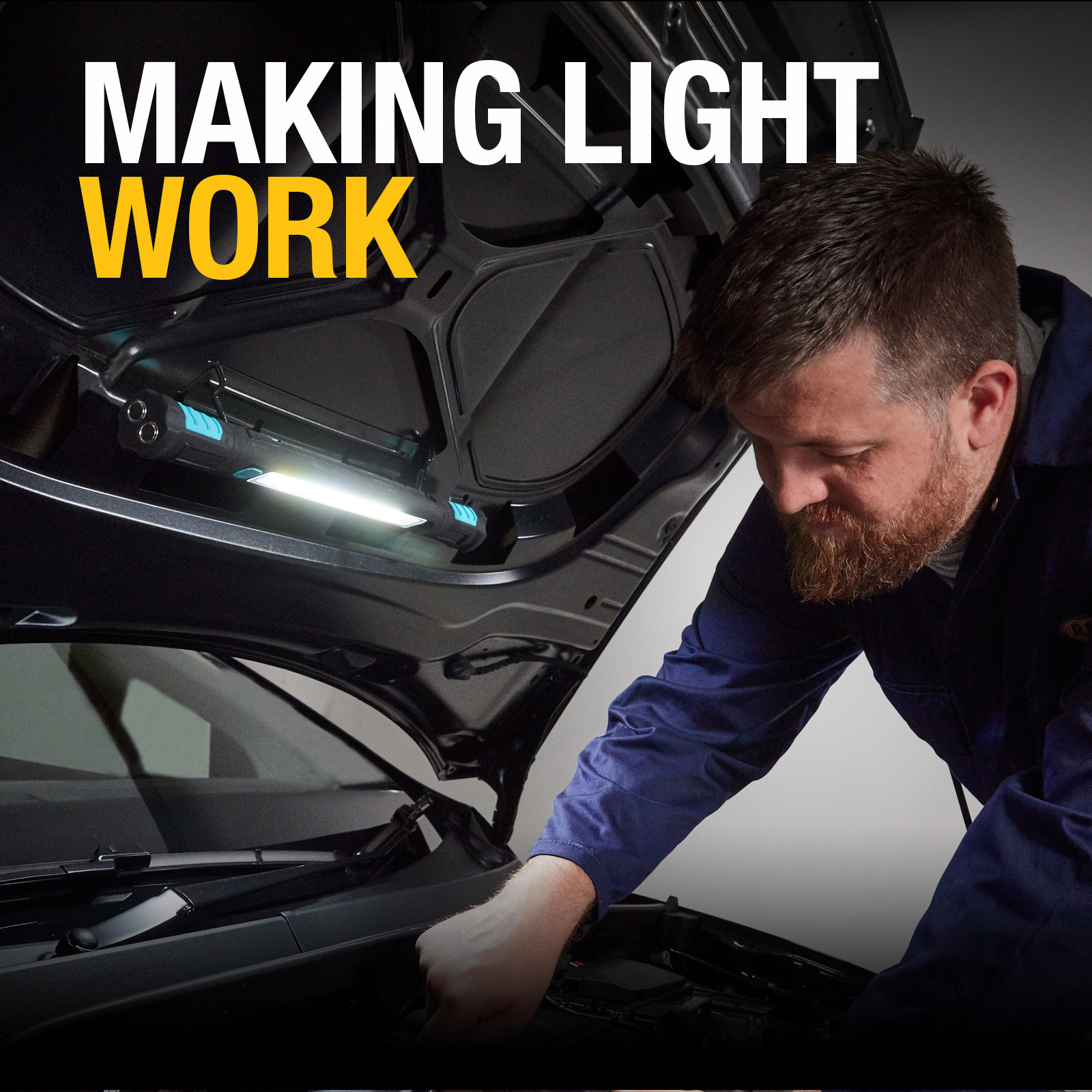 RIL3700C MAGflex Utility LED Inspection Lamp Rechargeable and cordless