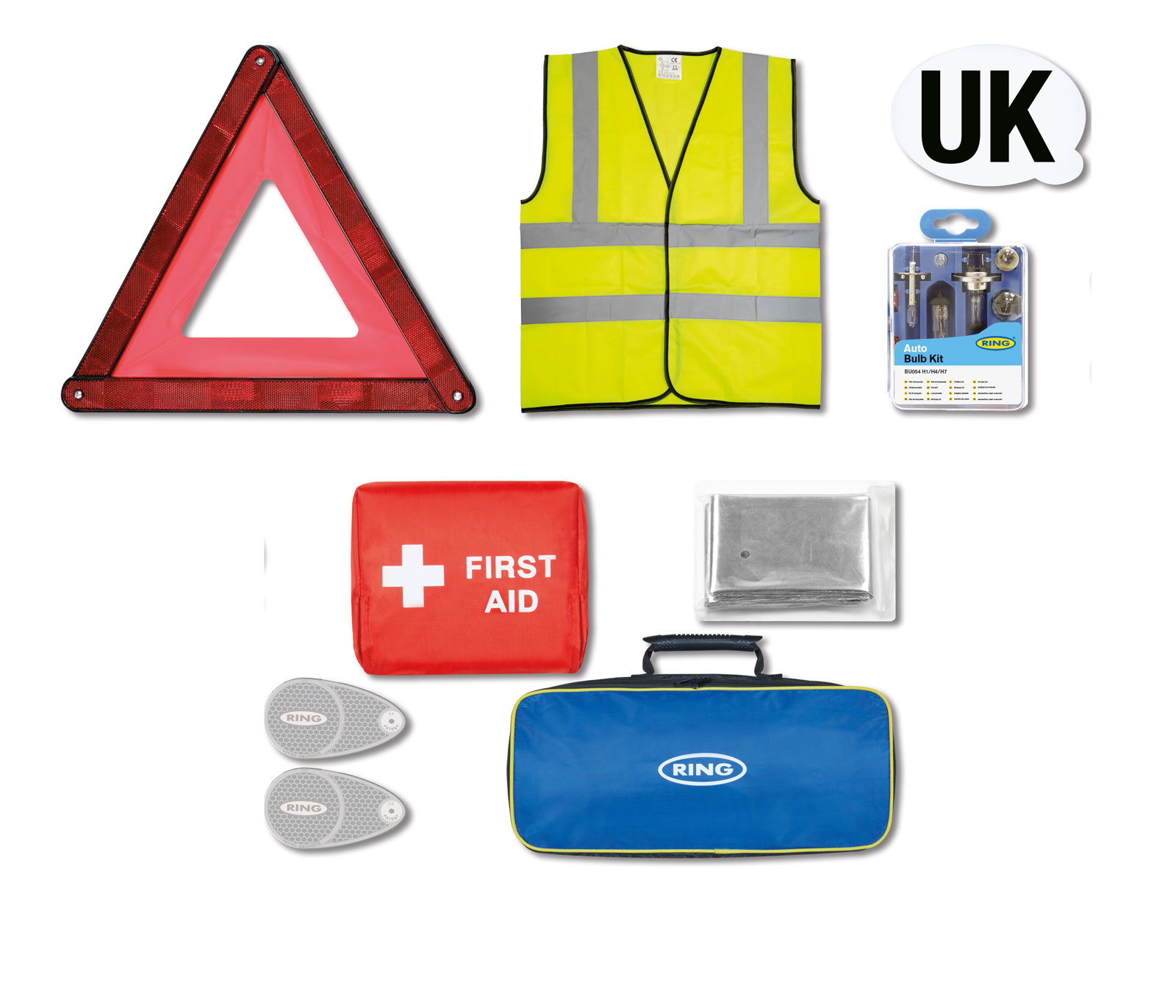 Ring RK002 European Travel Kit- Vital for UK motorists travelling ...