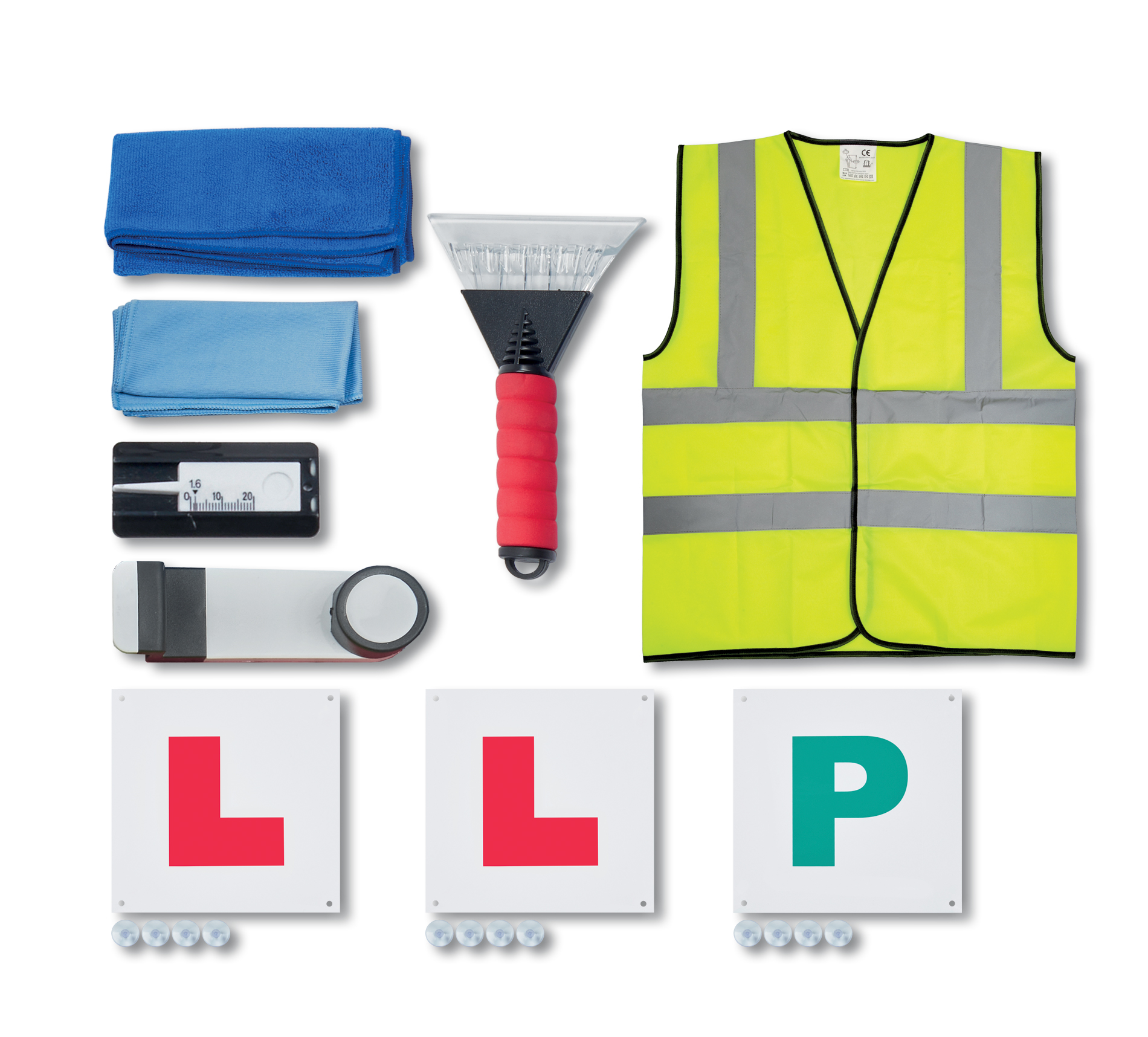 Ring Automotive RK001 - New Driver Car Care and Safety Kit