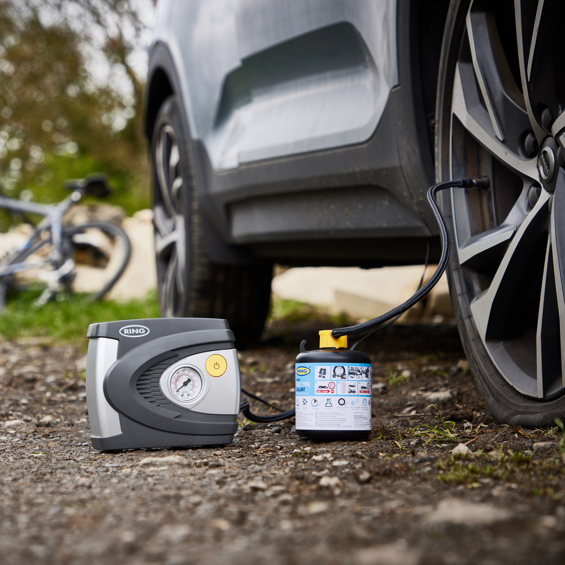 Ring Automotive: RTK6 Tyre Sealant complete kit