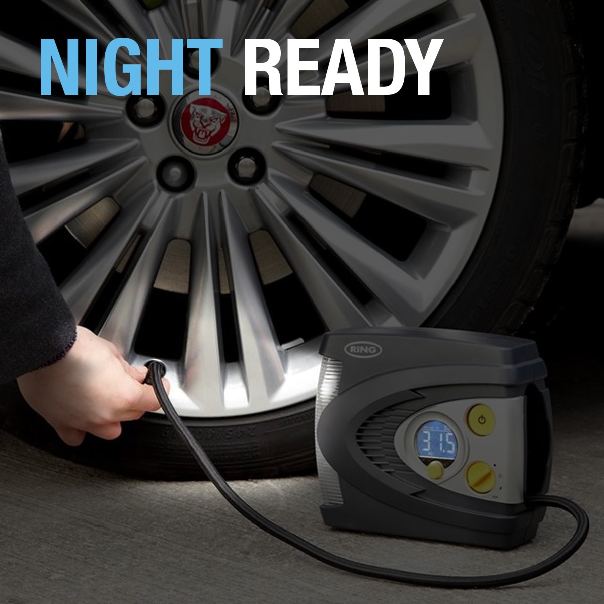 RAC635 Preset Digital Tyre Inflator | Ring Automotive