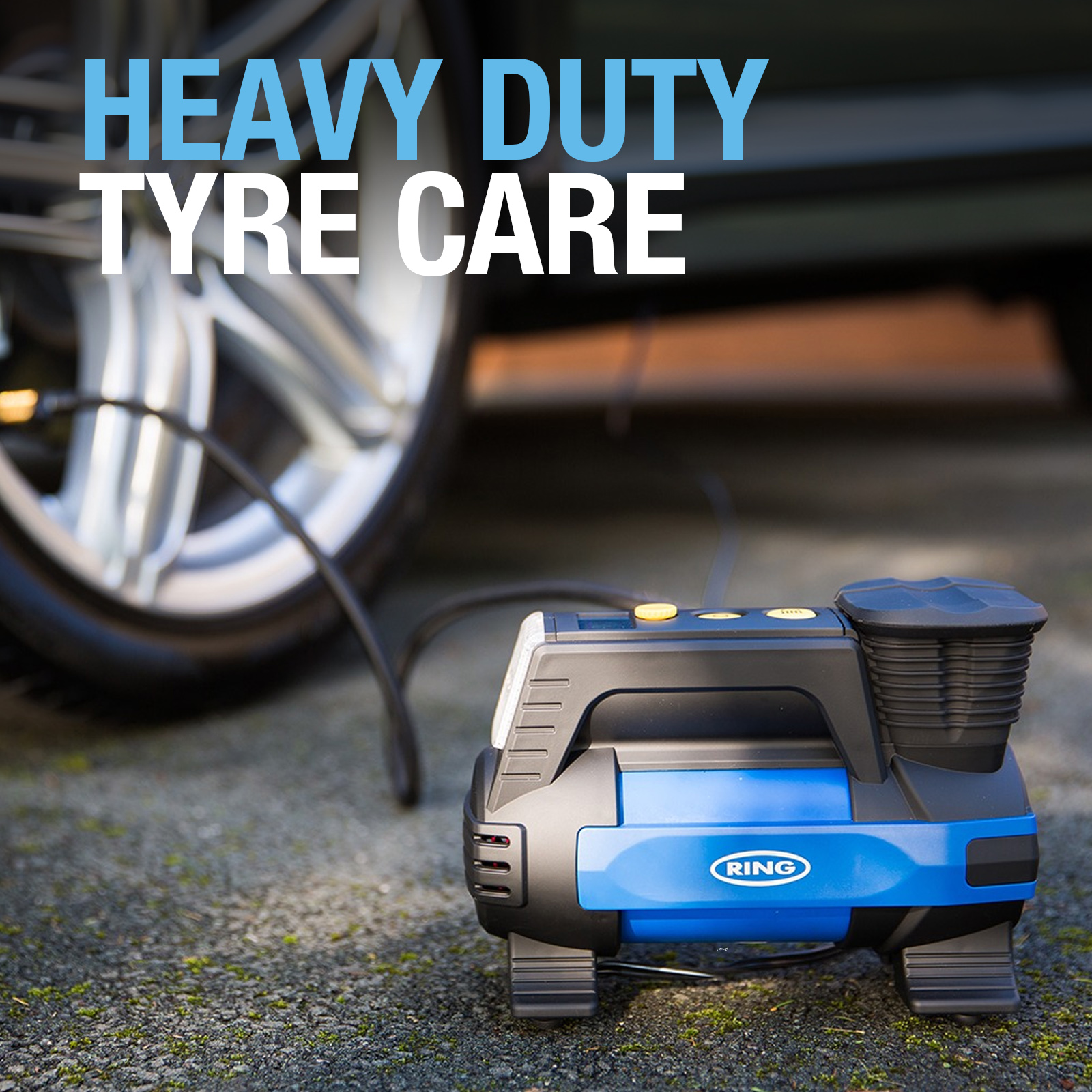RAC820 Heavy Duty Tyre Inflator | Ring Automotive