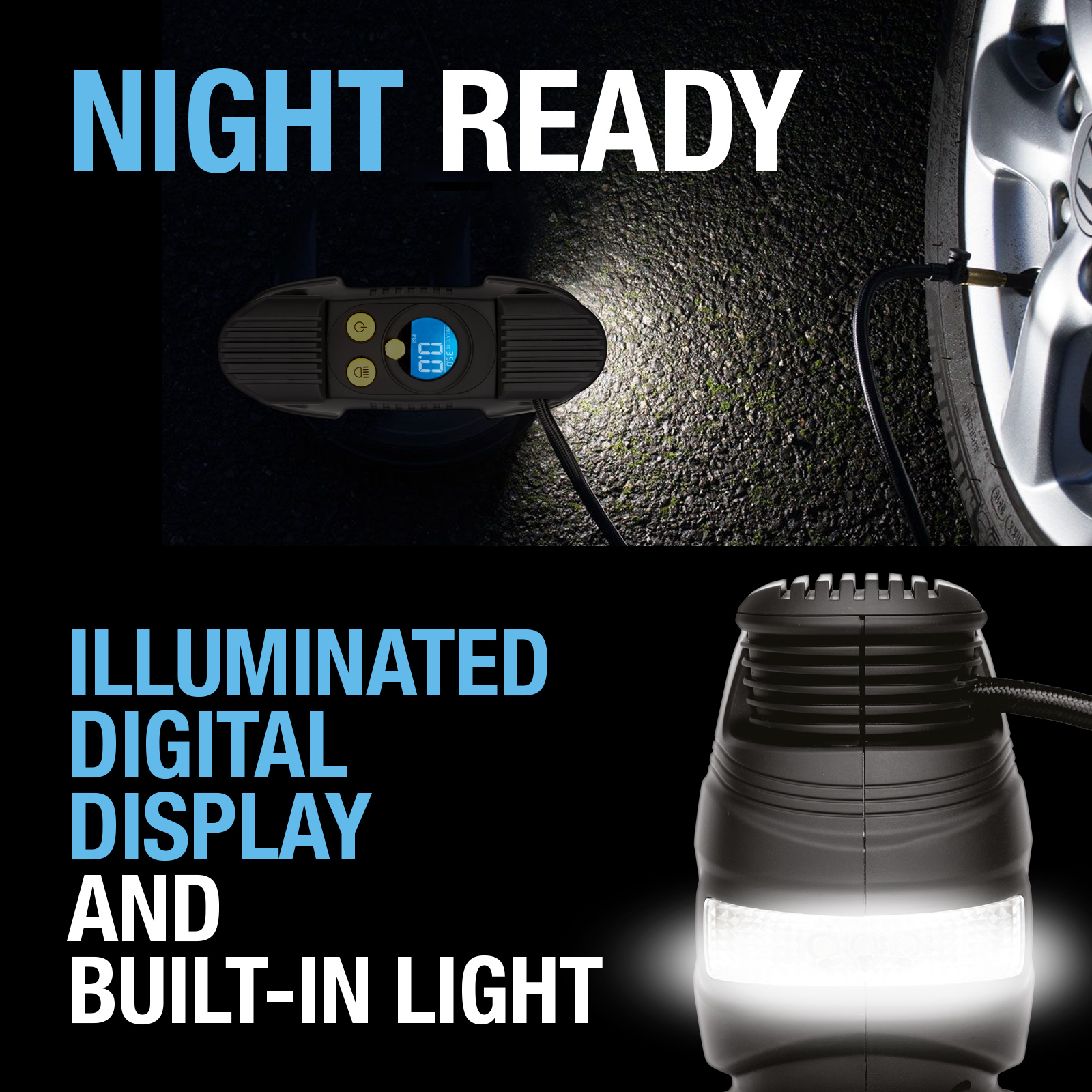 RAC830 Caravan Tyre Inflator | Ring Automotive