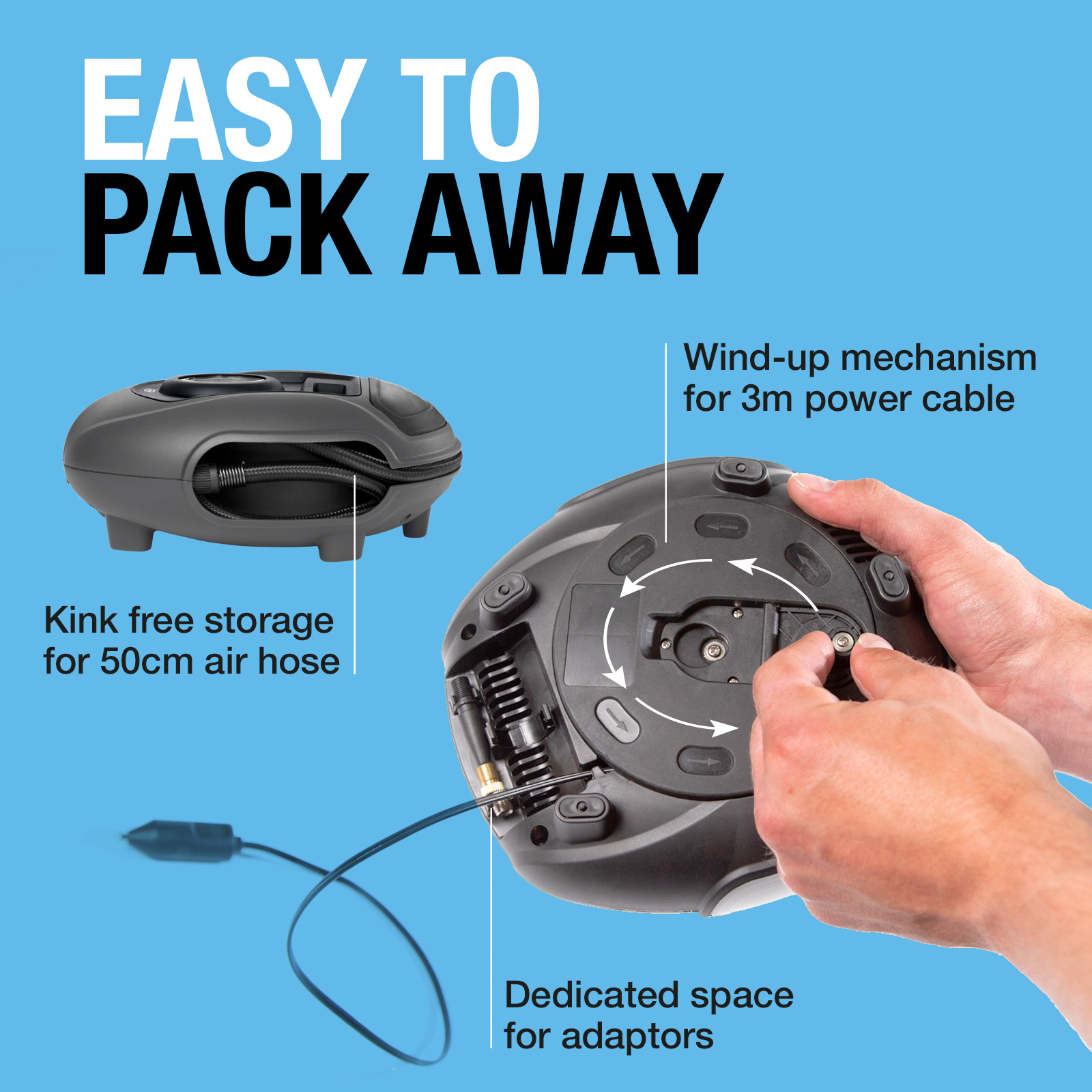 RTC200 Analogue Tyre Inflator | Ring Automotive
